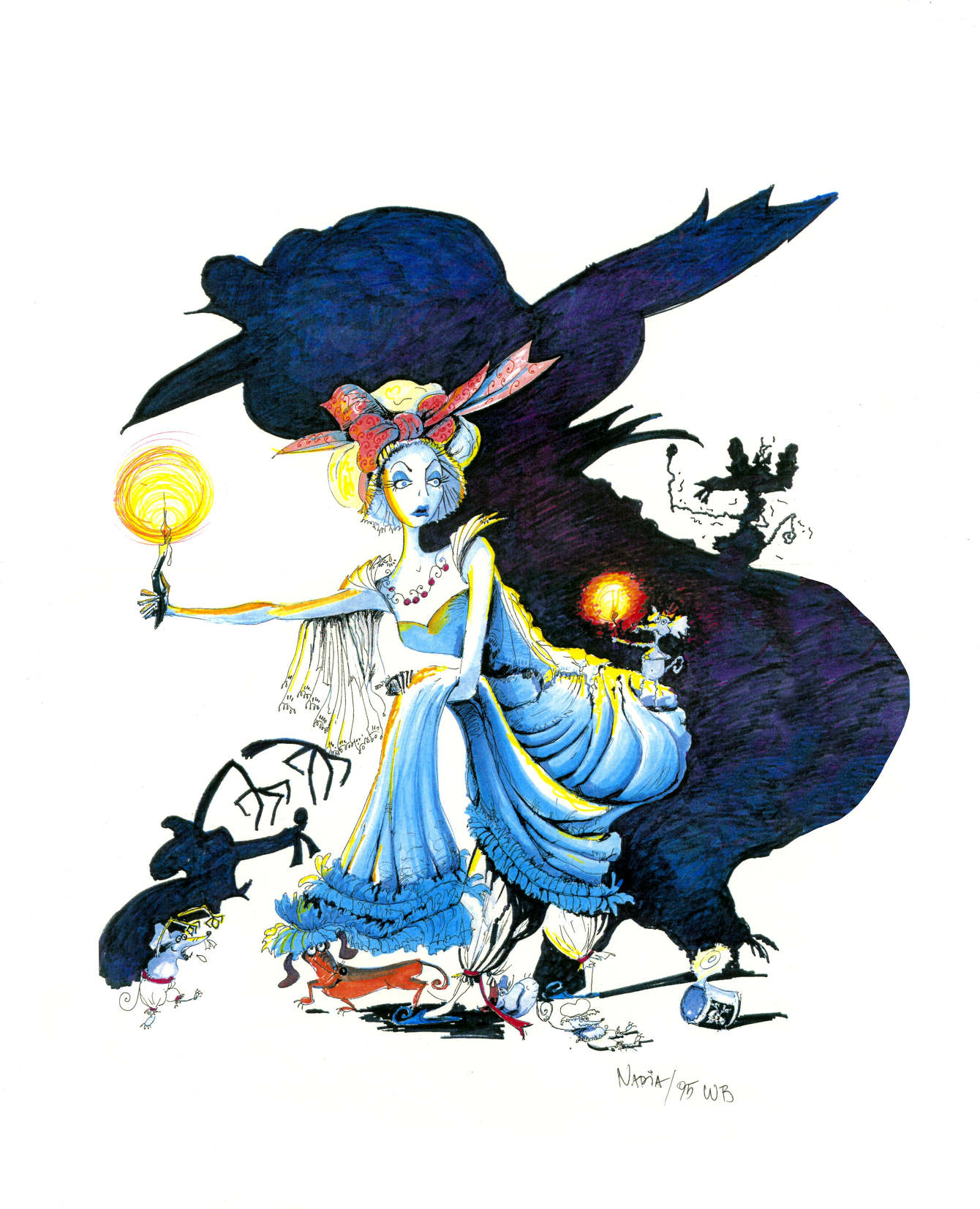 Blue Beard, Character Design, WB Feature Animation - Nadia Vurbenova-Mouri