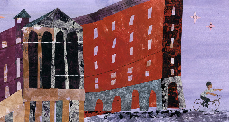 Austin SCBWI Banner - Priscilla Boatwright Illustration