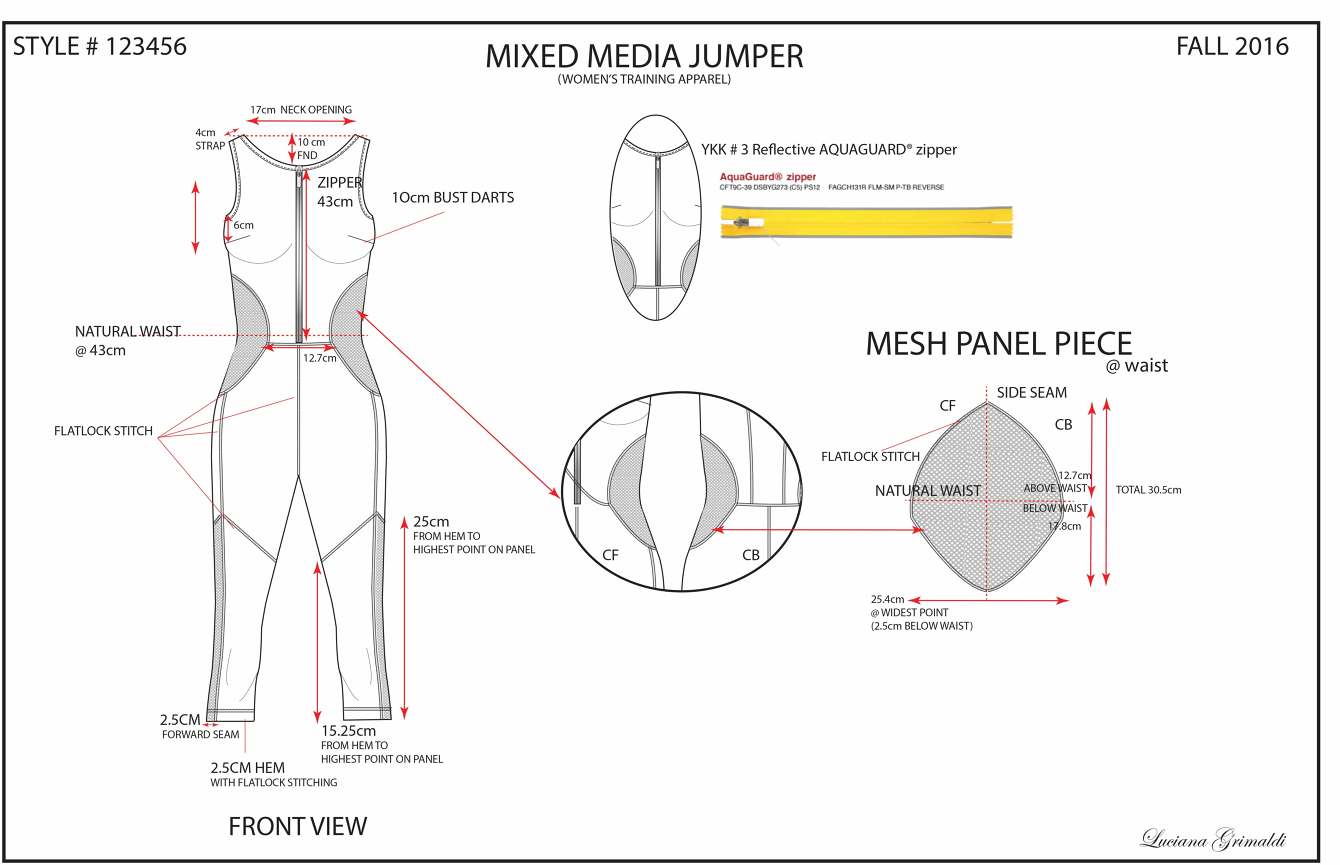 Performance Wear Tech Packs - Luciana Grimaldi