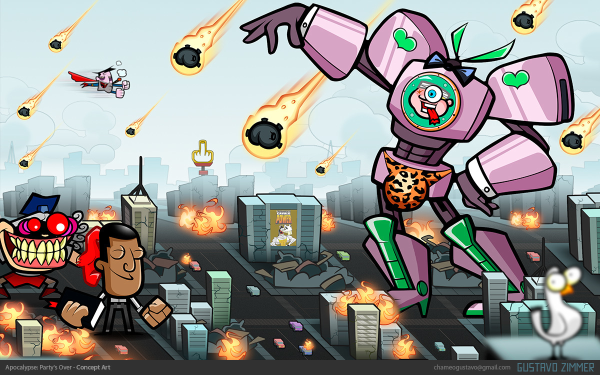 Apocalypse: Party's Over - Portfólio Gustavo Zimmer