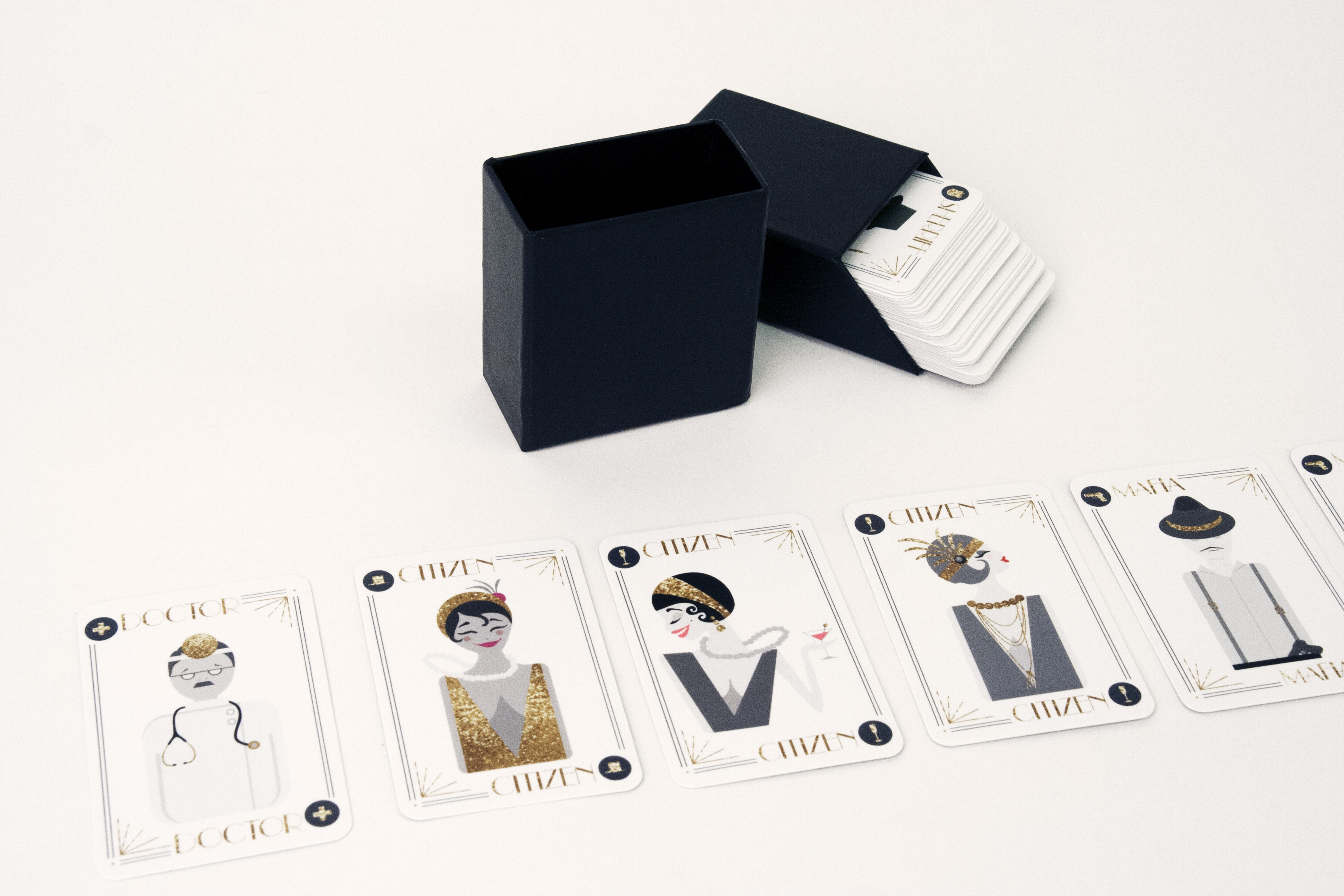 Mafia Playing Cards - Claire Darnell's Design Portfolio
