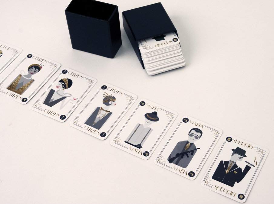 Mafia Playing Cards - Claire Darnell's Design Portfolio