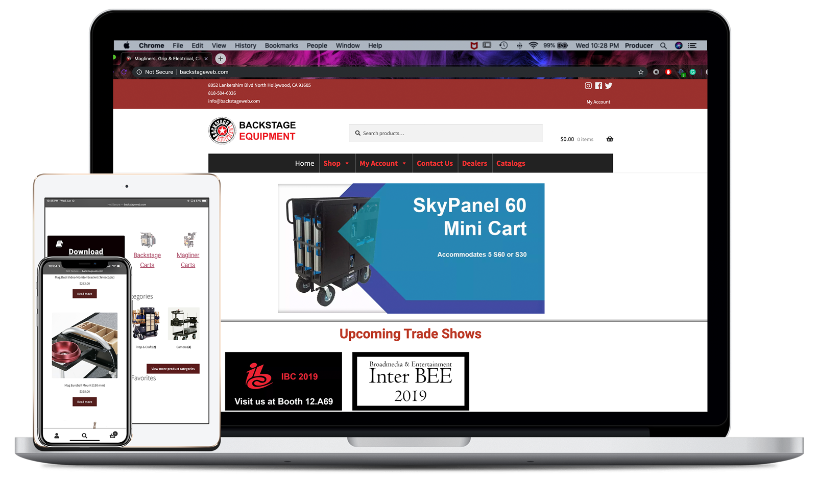 Backstage Website - Victor Beteta