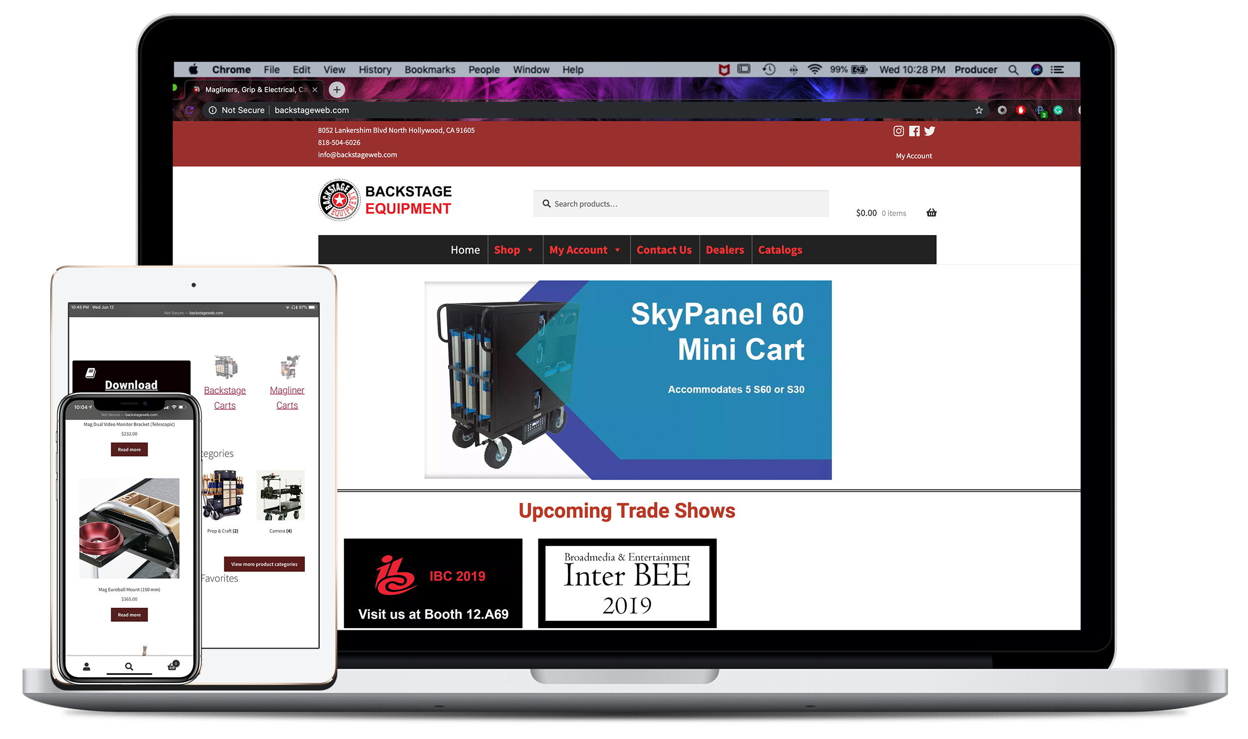 Backstage Website - Victor Beteta