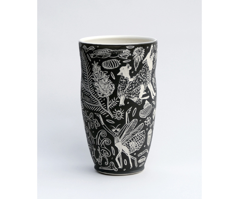 Wolf Cub Picture Pot - www.danabechert.com