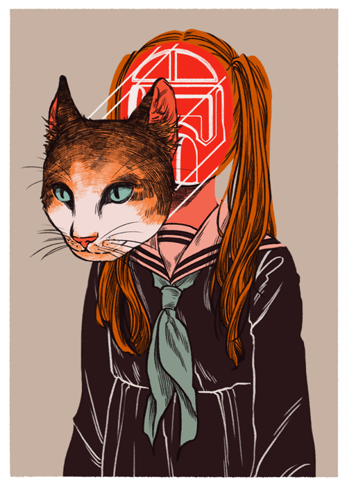 CAT MASK - Monica Esquivel