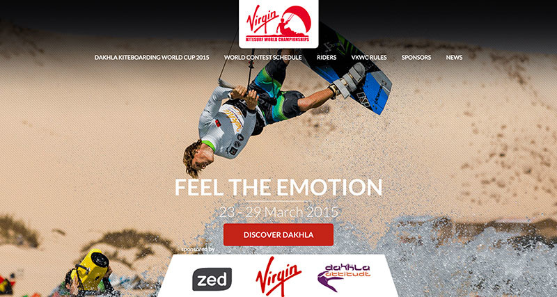 Virgin Kitesurf World Championships Concept - Isaac Spedding