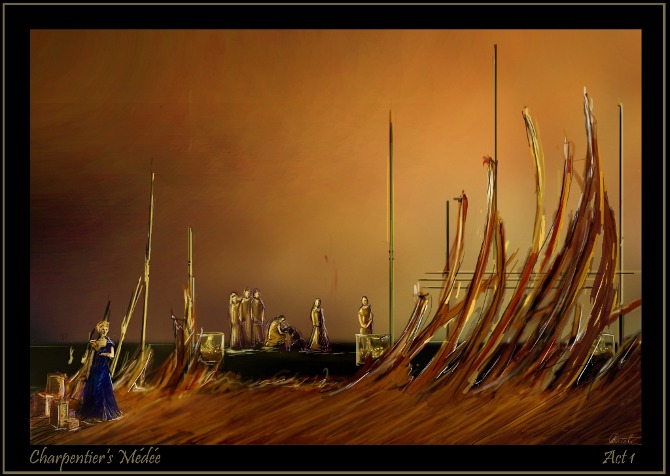 Médée - Francois-Pierre Couture Scenic and Lighting Design