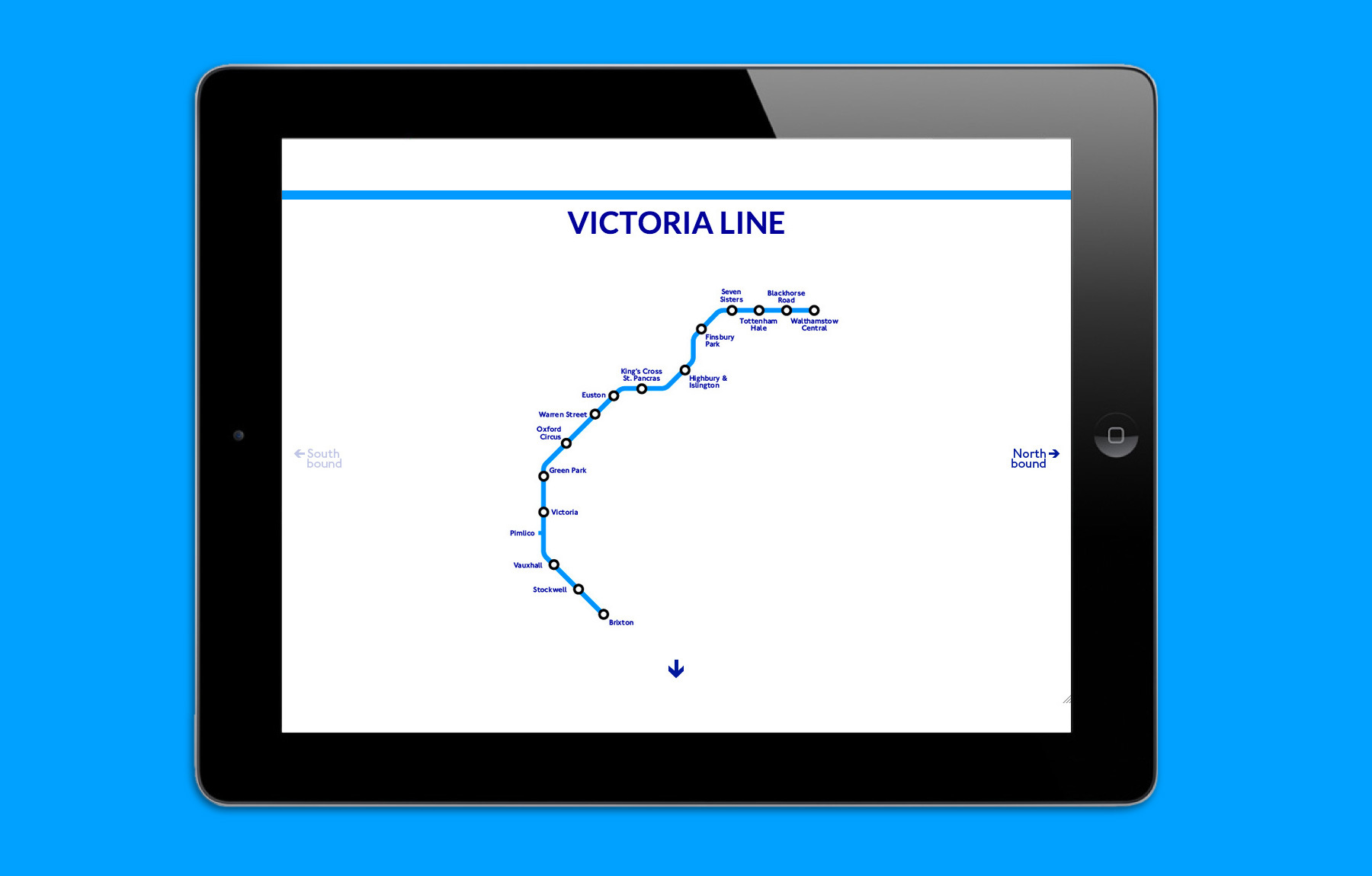 Victoria Line Tiles - Maxwell Harrison