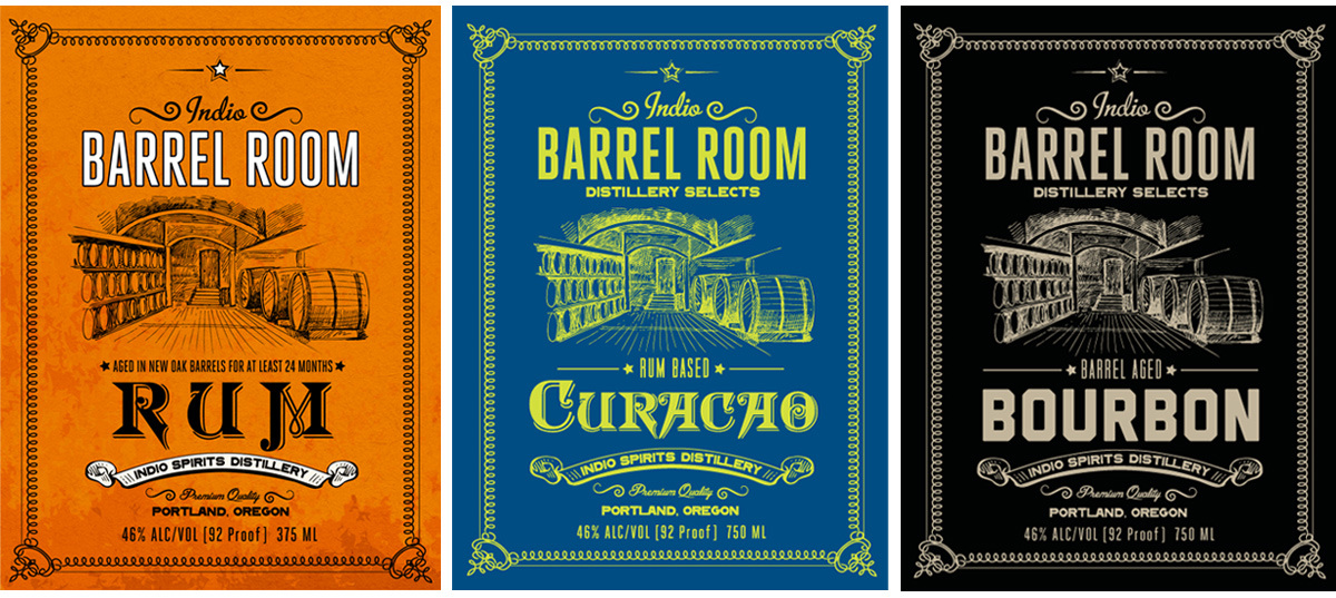 Barrel Room - Erwert: Graphic Design, Art Direction and custom ...