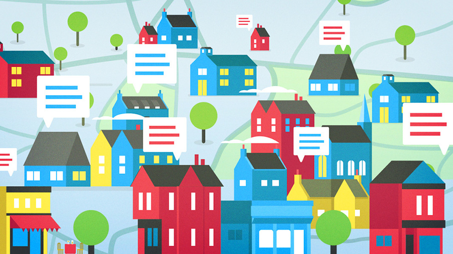 NEIGHBOURLY CARTOON - scraplabs.net