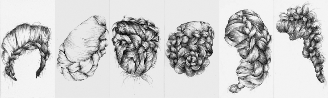 Braid Study (Ongoing) - Lauren Munns