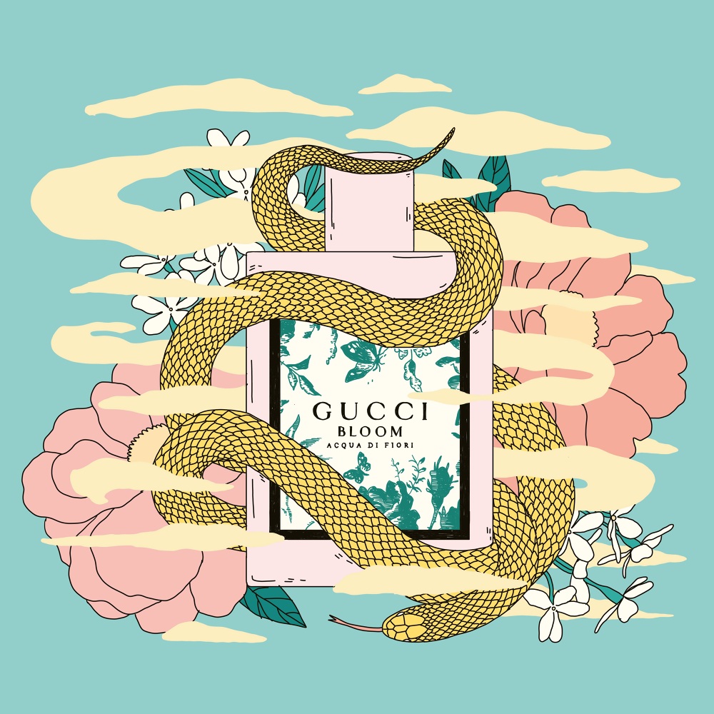 GUCCI BLOOM - Anna Wanda Gogusey: Illustration & Graphic Design