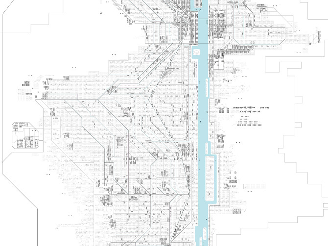 900km Nile City - superscalar architecture + urbanism