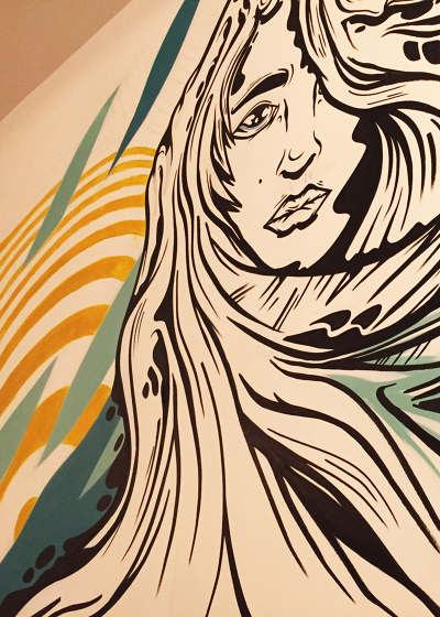 Mural @ Liar Liar, UK - usedpencil