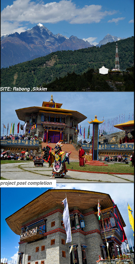 Rabong Gompa - AbhinavMishra