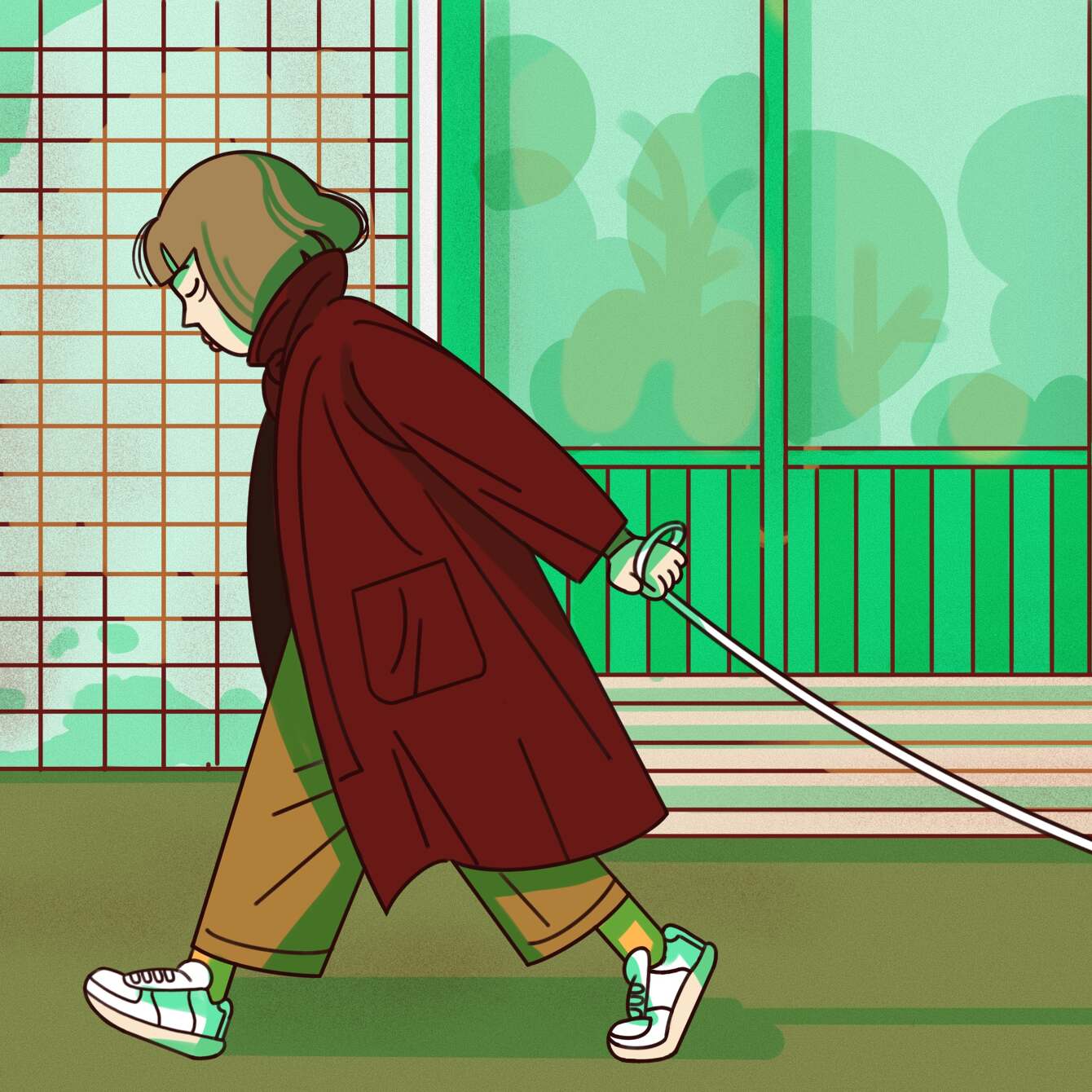 Walk the dog - Clara Soriano