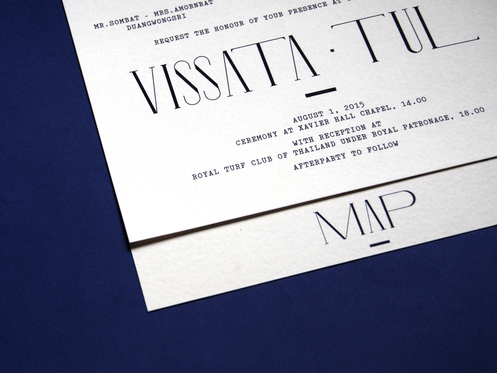 Wedding Invitation Card / Wedding Sinage - Nichada