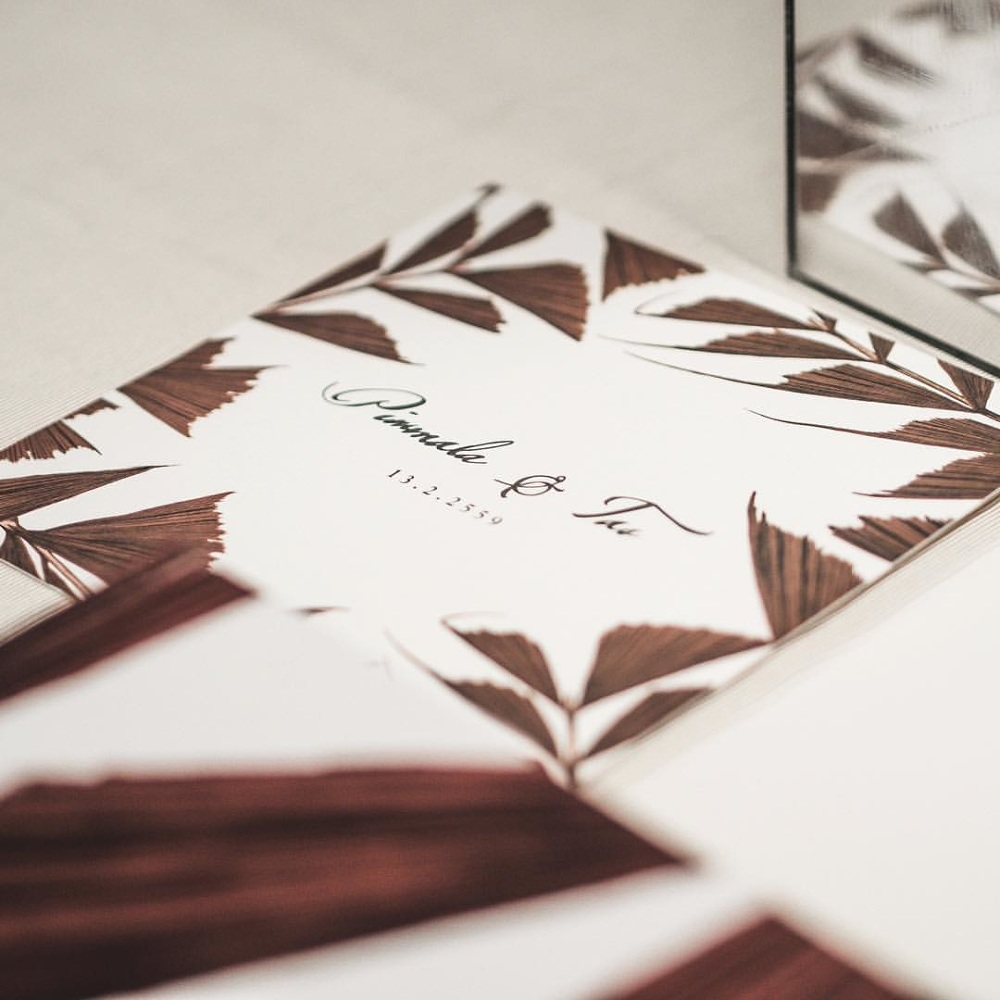 Wedding Invitation Card and Souvenir Design - Nichada