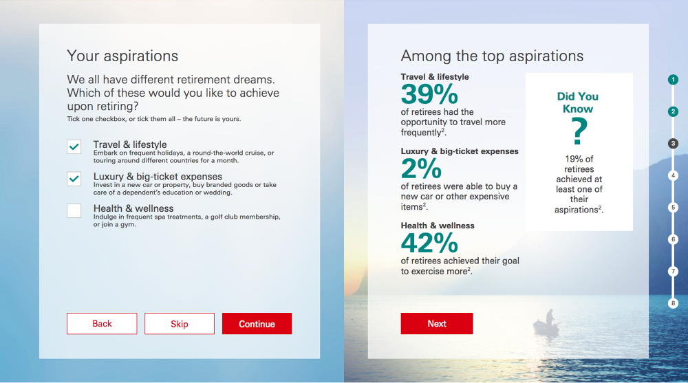 HSBC Retirement Profiler - Ravi Mirchandani Portfolio