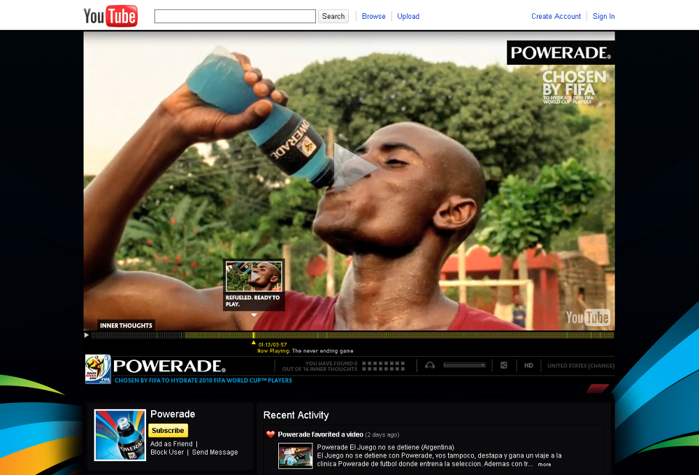 Powerade | The Never Ending Game - Cesar Santos