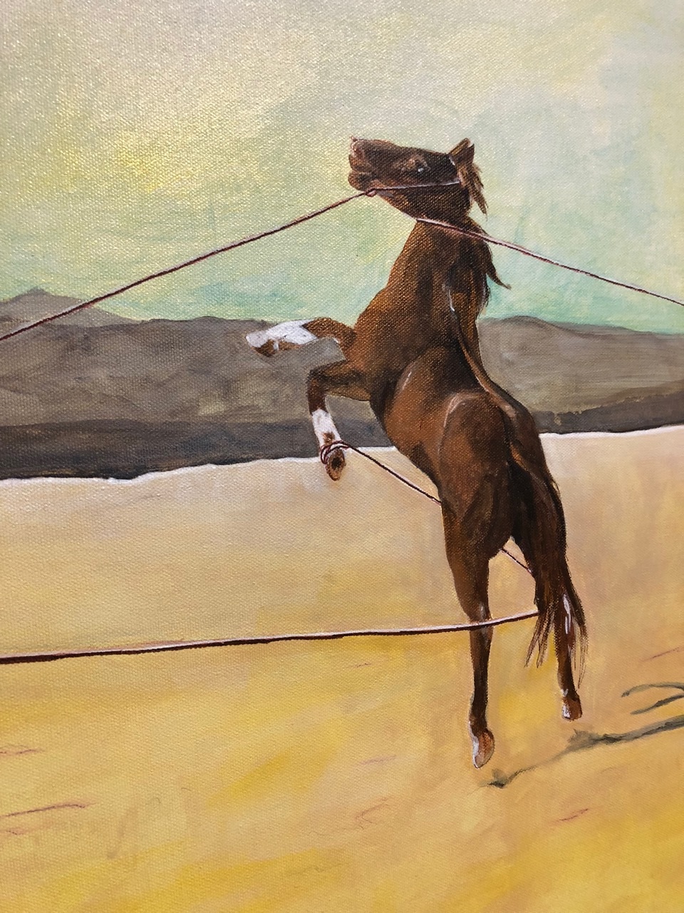 horse paintings - jordan alyse