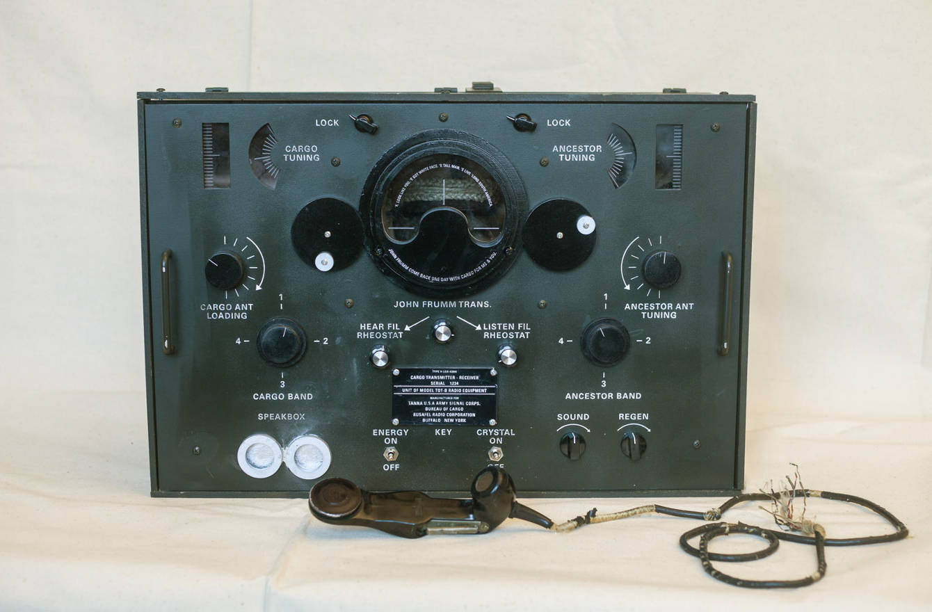 Venatu Tanna Army Cargo Transmitter - printgonzalez