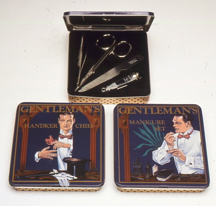 Manicure set for Boots - ian-logan-design-tins
