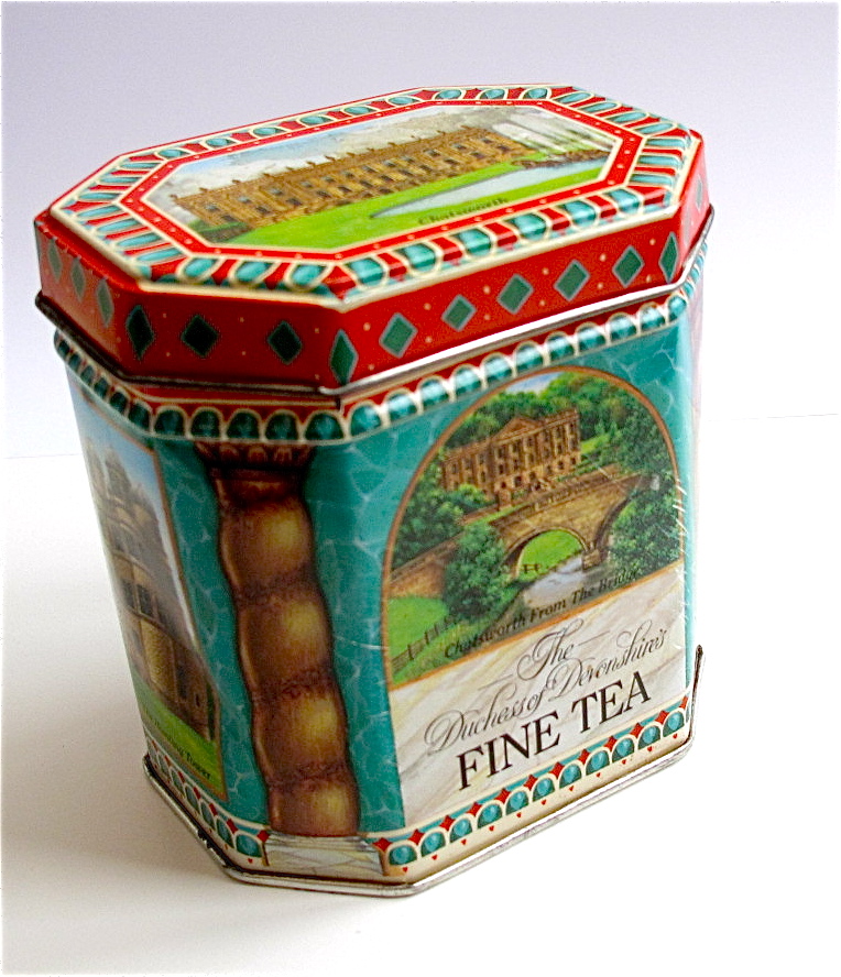 Sweet tins for Chatsworth - ian-logan-design-tins