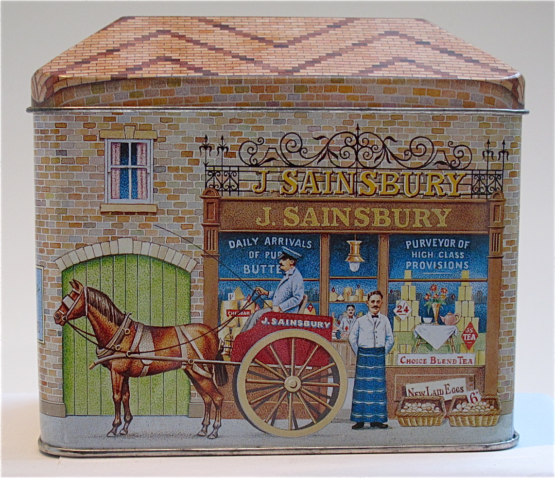 "Sainsbury's" Bill Dare - ian-logan-design-tins