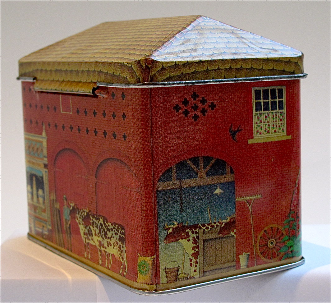 Village Stores.Norman Messenger - ian-logan-design-tins