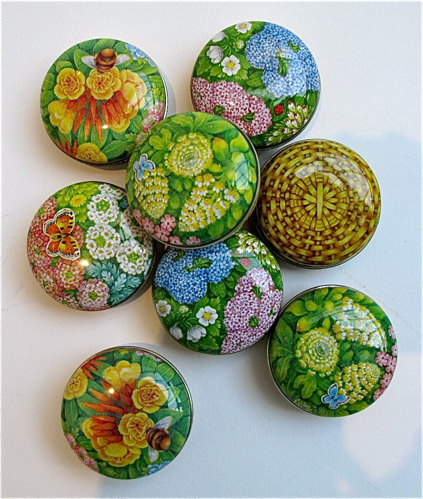 Mini Garden Flower 1989 - ian-logan-design-tins