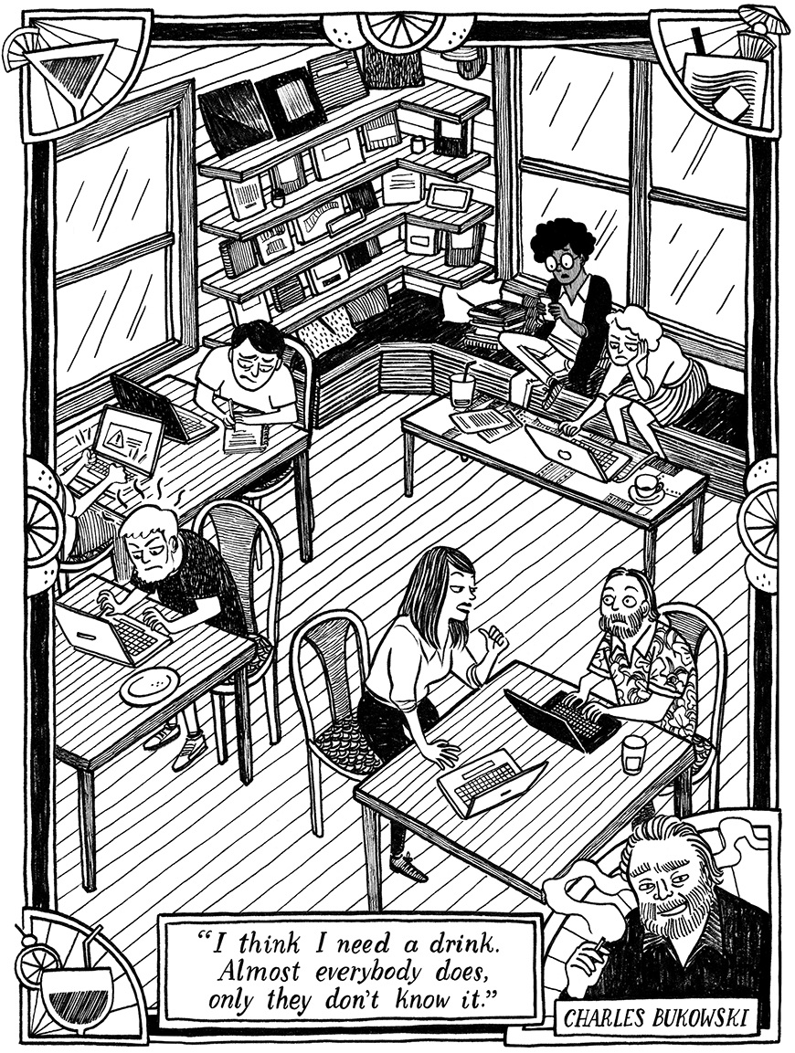 Wild Detectives Menu - Laura Pacheco
