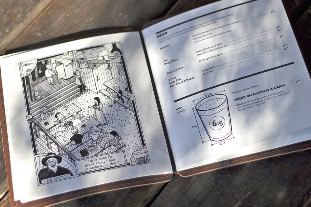 Wild Detectives Menu - Laura Pacheco