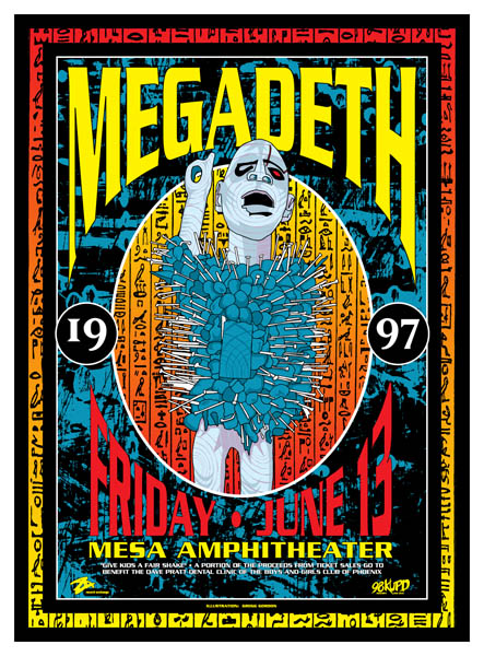 MEGADETH - PINS - GIGART