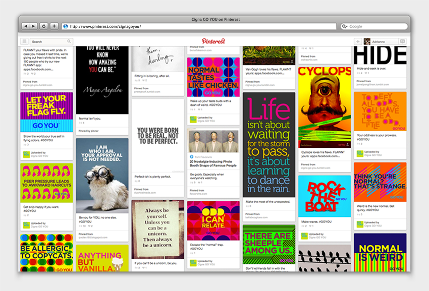 CIGNA GO YOU The Movement - www.adrianneread.com
