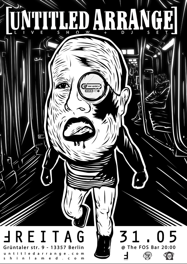 Untitled Arrange poster Berlin - shinlamed