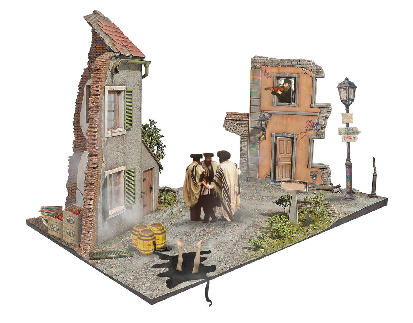 Digital diorama - shinlamed