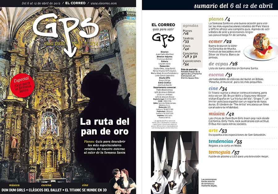 Magazine 'GPS' - www.lucasinfografia.com