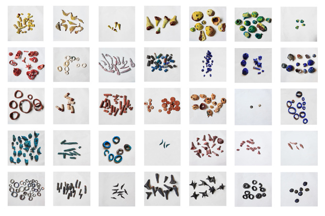 Coded beads / on the body - sarah julig