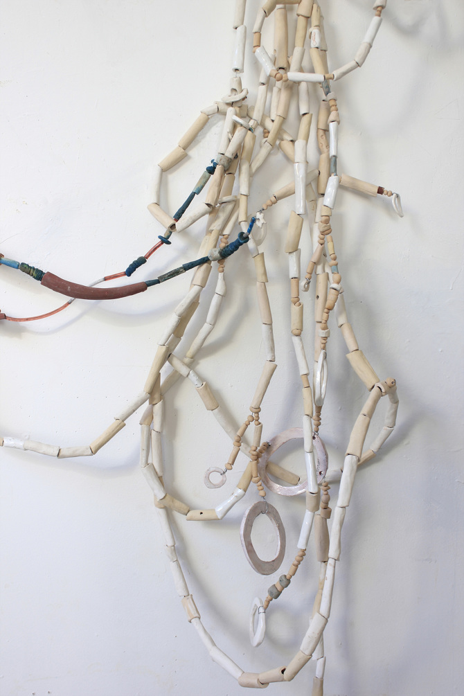 Coded beads / on the body - sarah julig