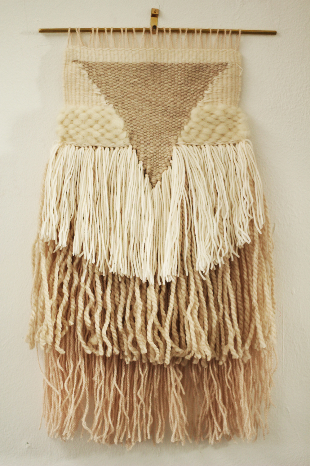 White fringe weave - Ellie Moss