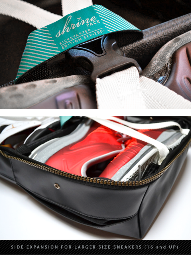 Shrine Sneaker Backpack for StudioFAR - Mitch Soper || Designer