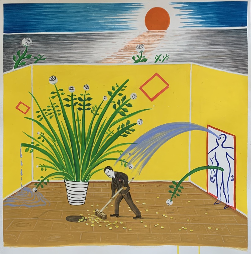 Paintings - Sarah Yu Zeebroek