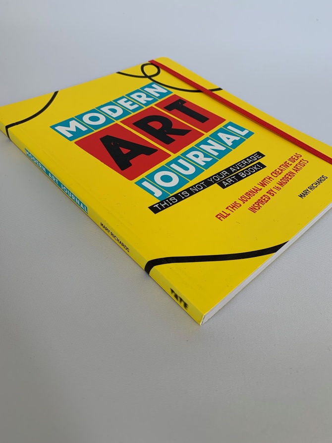 Modern Art Journal - lizzie b design