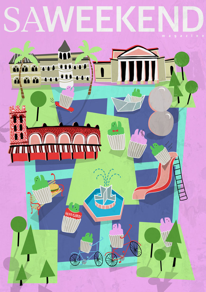 SA Weekend Magazine Youth Cover - pip design