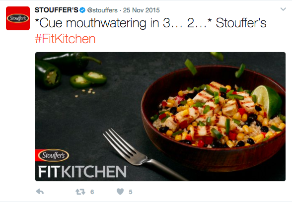 Stouffer's "Fit Kitchen" - create/communiqué