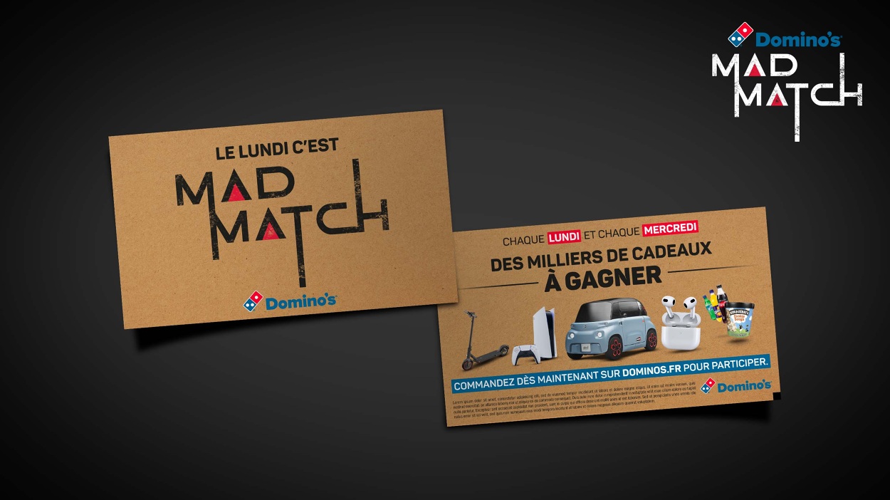 Le Mad Match Domino's Pizza - Emmanuel DAYRE's Creatives