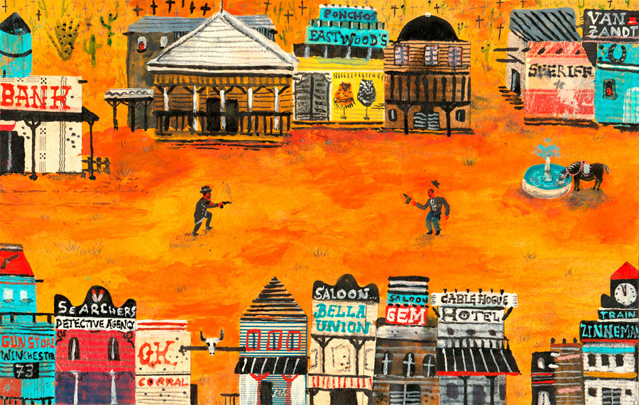 Western Scenes (2015-17) -unpublished - Manuel Marsol