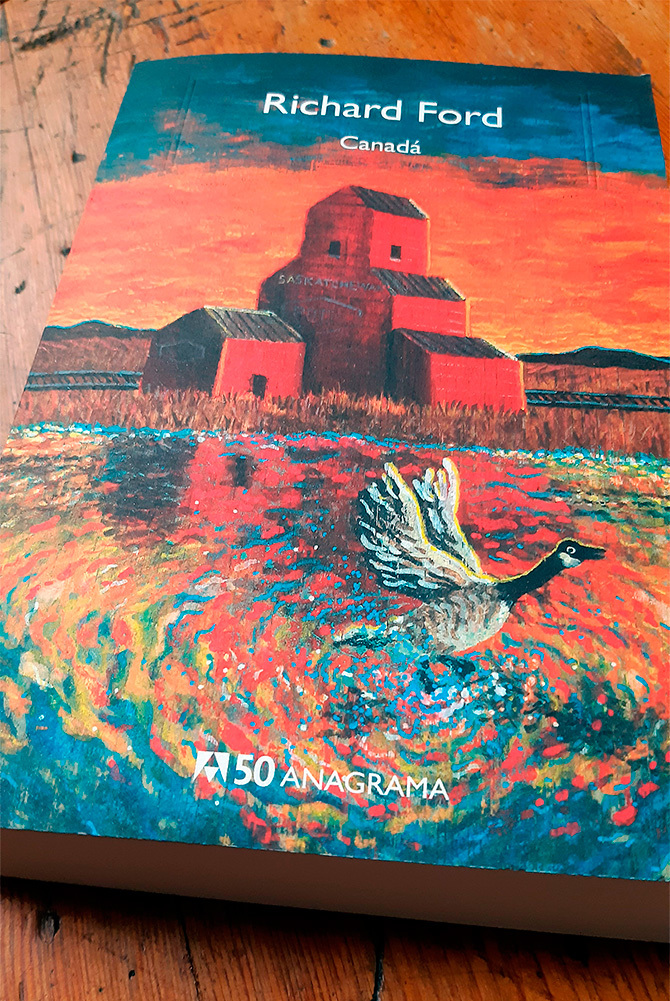 Canada, Richard Ford - Anagrama (2019) / Book Cover - Manuel Marsol